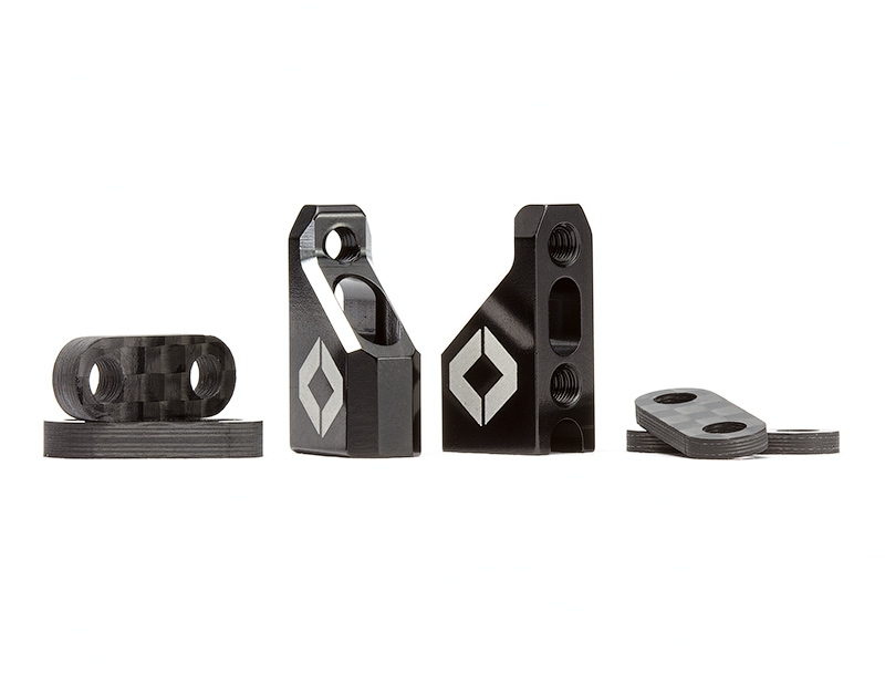 Aluminum Servo Mount Set w/ Spacers | Metric Accessorie AV1043-M3-SET